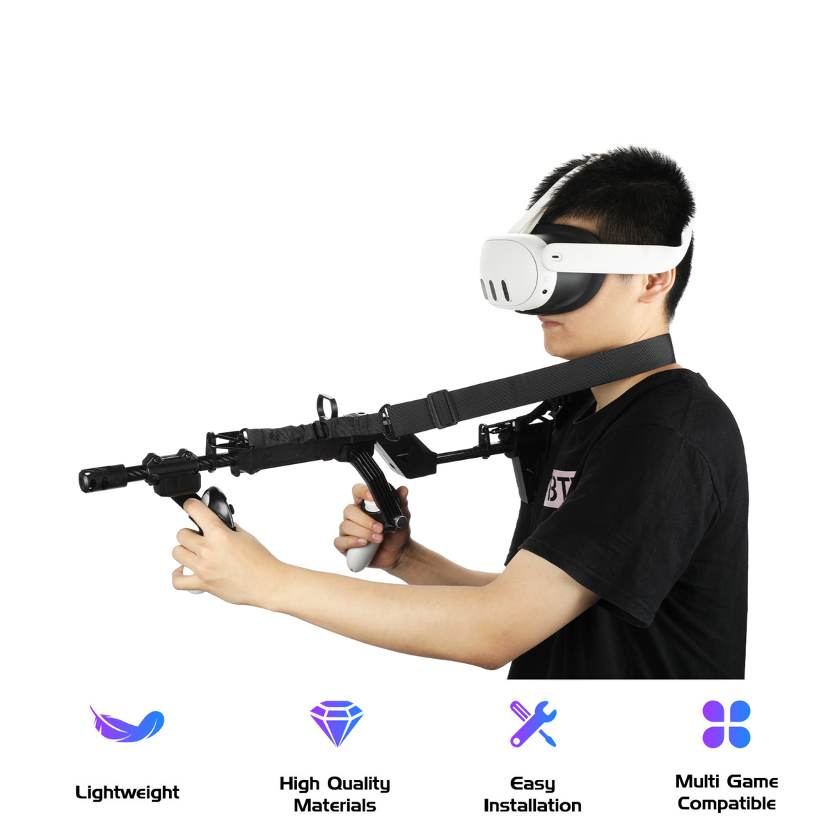 Replika karabinu do Meta Quest 3, 3S – VortexVR.pl