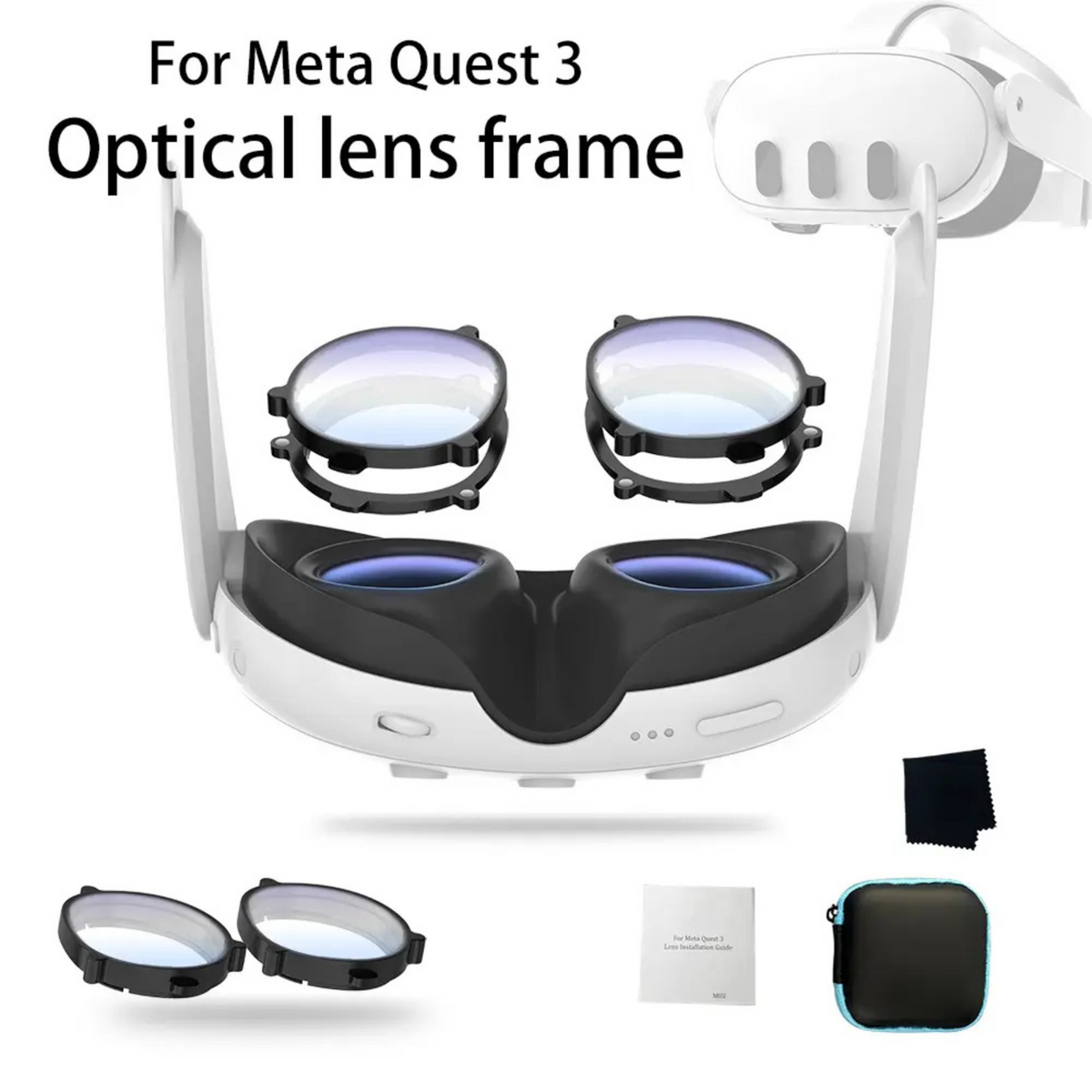 Magnetyczne Soczewki Anti-Blue | do Meta Quest 3 – VortexVR.pl